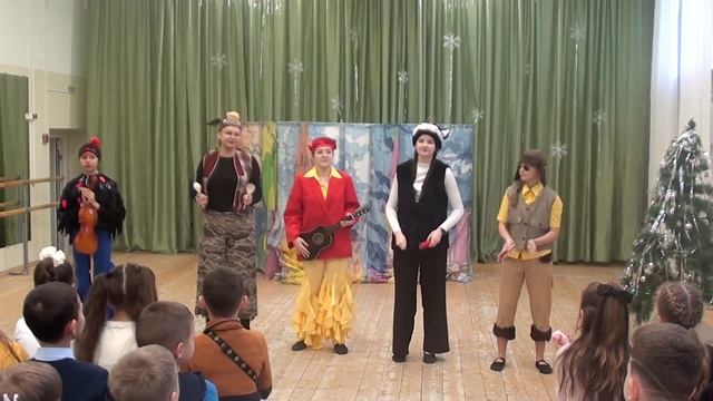 Мы к вам заехали на час "Бременские музыканты"