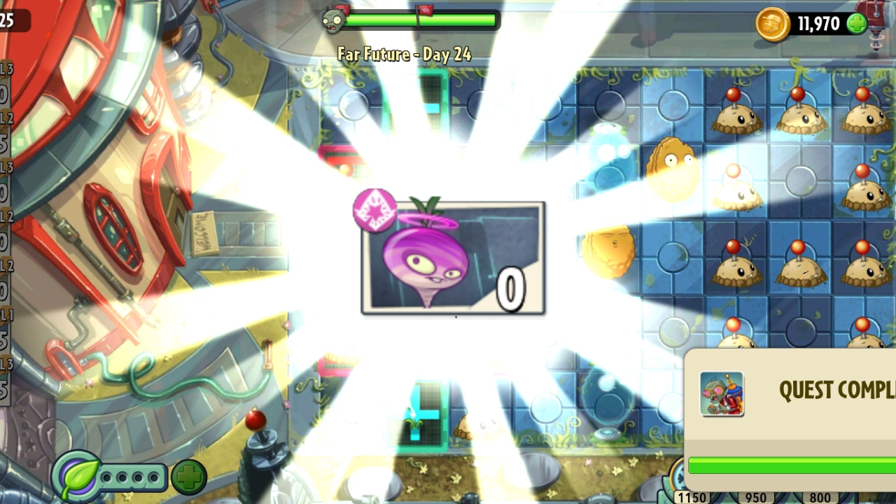 День 24 Далекое будущее (Far Future)/ Растения против Зомби 2