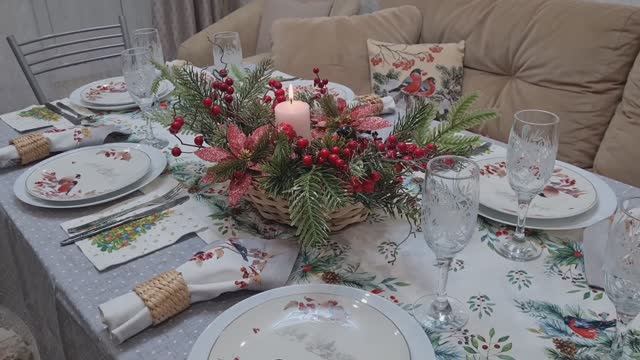 Обзор бюджетных покупок к новому году. Распродажа ОЗОН! Сервировка новогоднего стола.🕯🕯🕯