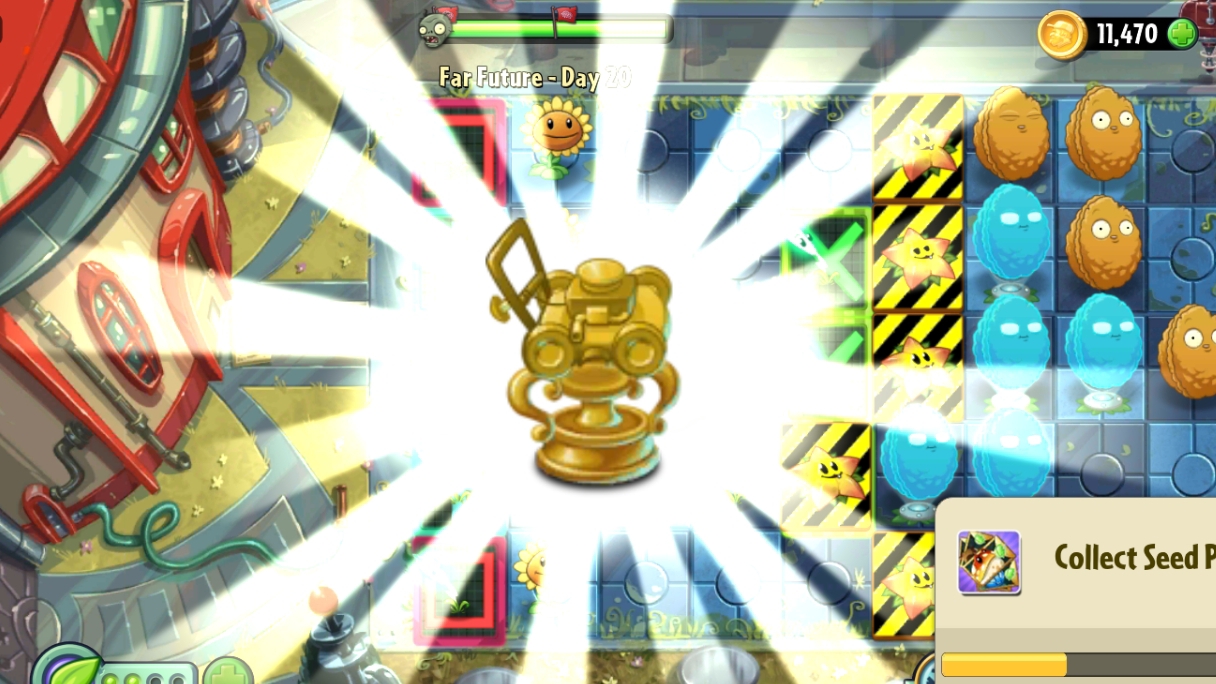 День 20 Далекое будущее (Far Future)/ Растения против Зомби 2