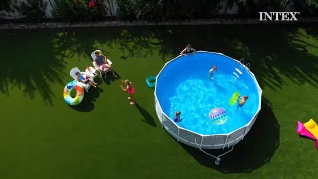 Робот пылесос Intex 28005 ZX300 #intex #пылесос #чисткабассейна #бассейн