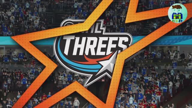 NHL 19. 1 NHL THREES. Хоккей. Только игровой процесс. Без комментария.