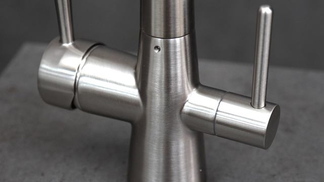 Смеситель для кухни с подключением к фильтру с питьевой водой EXPERT LM3075B-Beige.