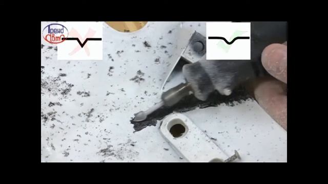 Ремонт трещины на обтекателе мотоцикла