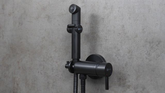 Смеситель с гигиеническим душем встраиваемый LEMARK SOLO LM7166BL