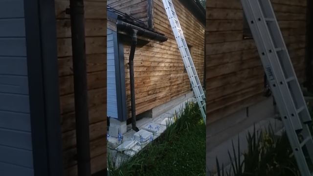 Покраска дома второй этап +третий.