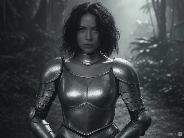 Grok+Aurora воительница