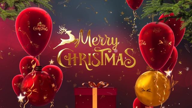 Merry Christmas - Футаж С Рождеством! Новогодний Футаж