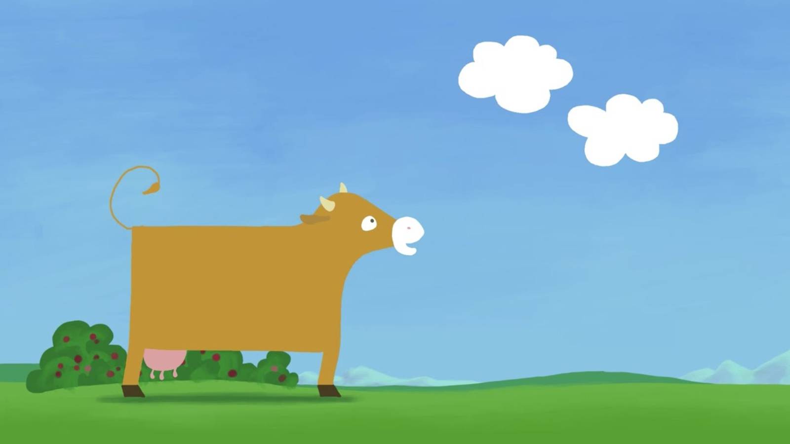 Анимашки - Корова. Мультики. 
Детские Мультики, Мультики для детей, Мультфильмы Про животных