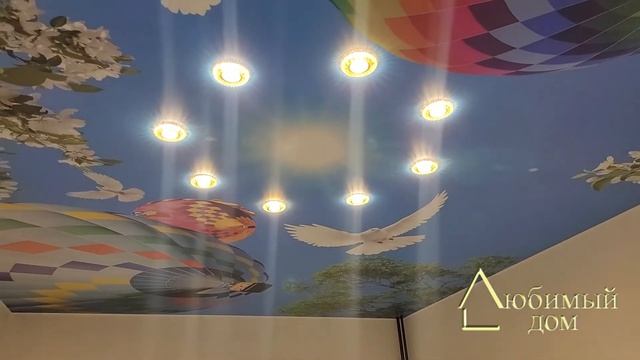 Натяжные потолки Ярославль в Ярославле Фотопечать Небо