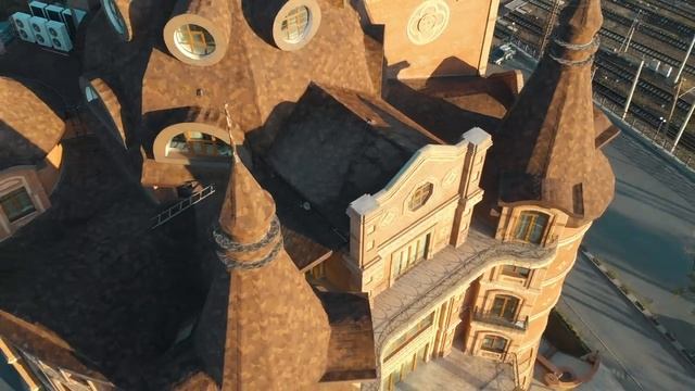 Готовый объект. Черепица Версаль коричневый Мореон. г.Владивосток