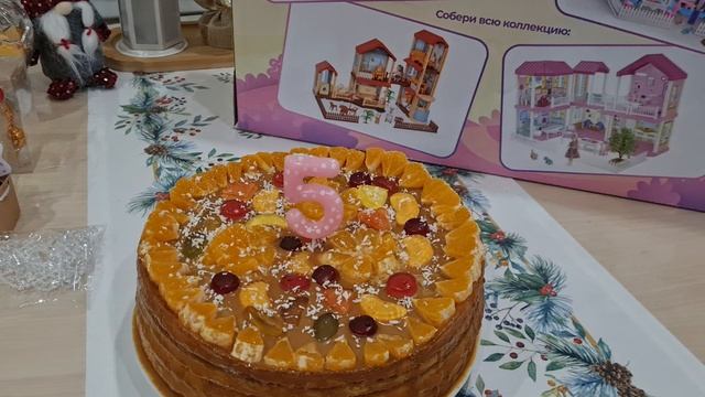 Обзор новогодних новинок ФИКС ПРАЙС, цены приятно удивляют! 👍Торт для внучки.🎂