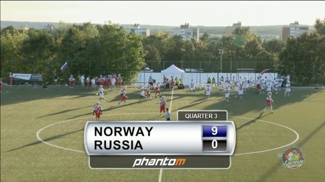 ЛАКРОСС ЧЕ 2016 Норвегия - Россия EC16 MQF4 Norway vs. Russia 2nd Half
