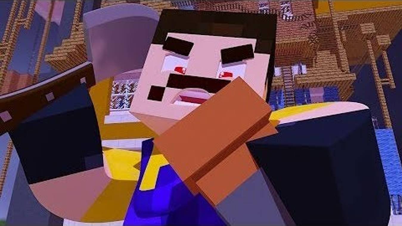 ПРАХ УМЕРШЕГО БРАТА!? ПРИВЕТ СОСЕД В МАЙНКРАФТ [перезалив]