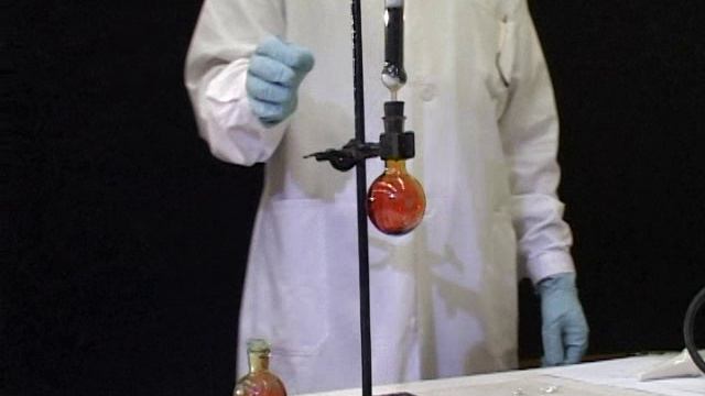 128. Взаимодействие брома с алюминием