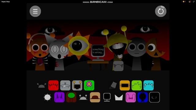 ночные мелодии в Sprunki на Яндекс играх