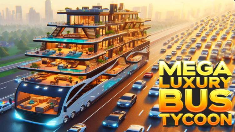 МЕГА ЛЮКСОВЫЙ АВТОБУС!!!!!!! 1 часть Mega Luxury Bus Tycoon