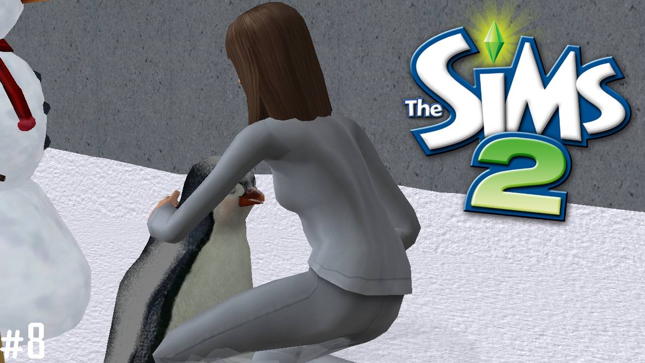 The Sims 2: Династия Пол #8 Пингвин, пожар - беременные будни