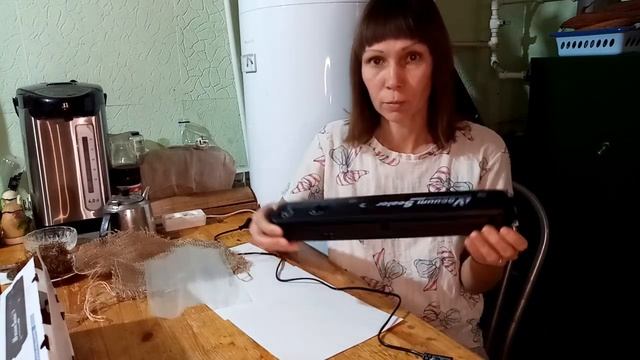 Делаем хвойные мешочки.