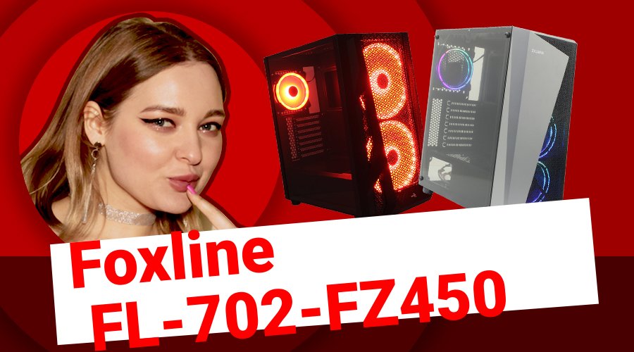 НИКС Компьютерный Супермаркет: видео про Корпус Foxline FL-702-FZ450 450 Вт с окном