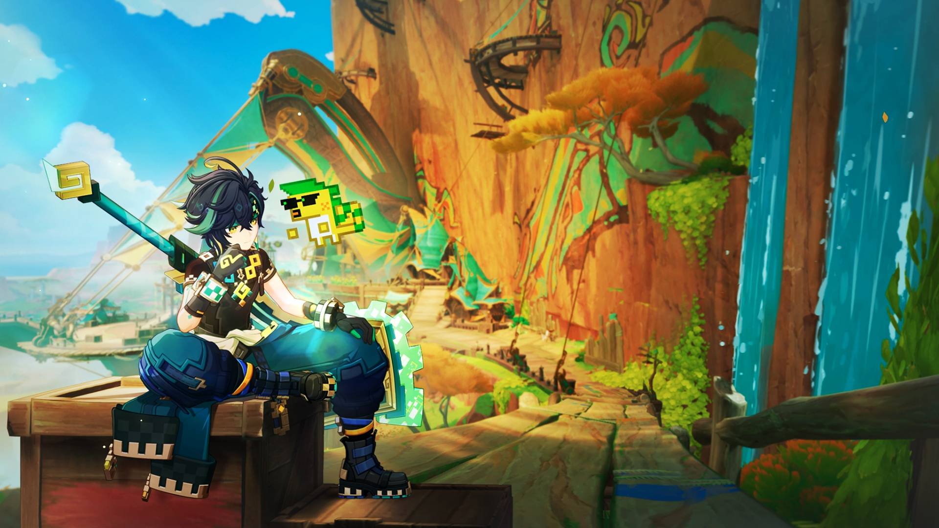 Genshin Impact   Пламя поворота Юпанки