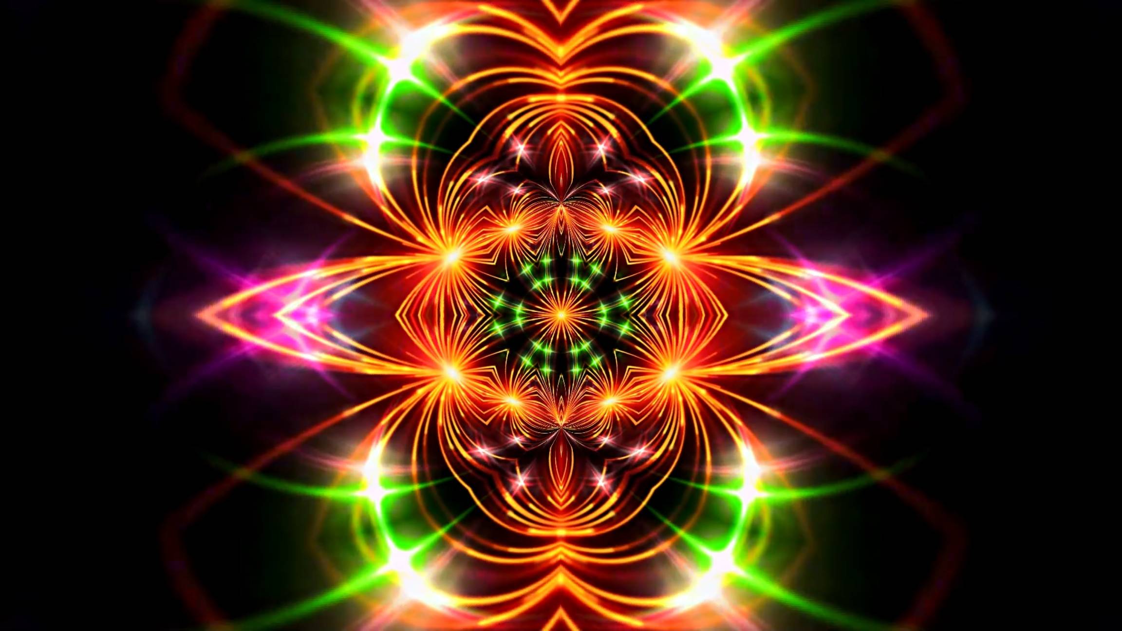 Футажи! Видеофон-футаж С Новым Годом! Огни Новогодней дискотеки 6 от Киностудии МКТ!