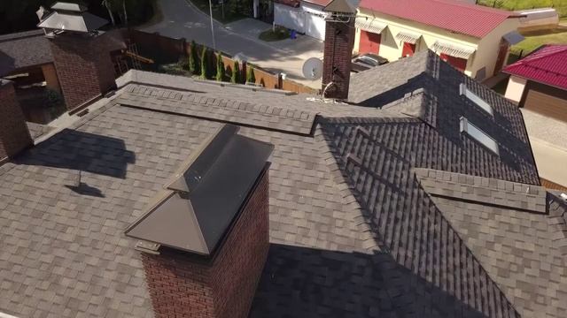 Готовый объект. Черепица Премиум Мастер Старый камень. Московская область