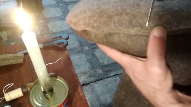 Как подшить валенки