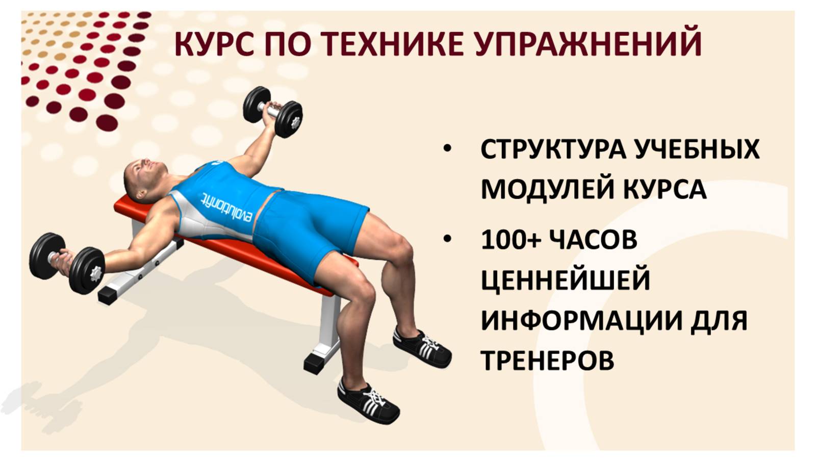 Обзор учебных модулей курса по технике упражнений