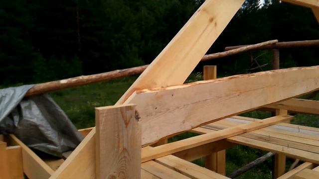 Как построить каркасный дом своими руками - крыша