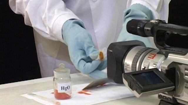 095. Разрушение оксидной пленки алюминия оксидом ртути