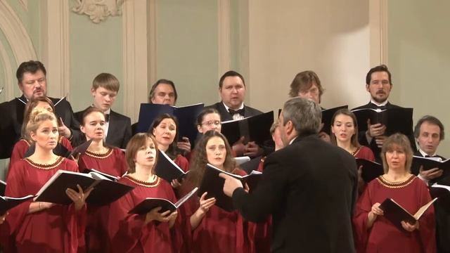 Концерт Полифонического хора в Рахманиновском зале МГК 06.02.2015
