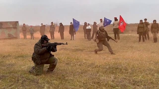 Второй этап юнармейских военно – полевых сборов допризывной молодежи ДОСААФ    "ЗАПАДНЫЙ РУБЕЖ"