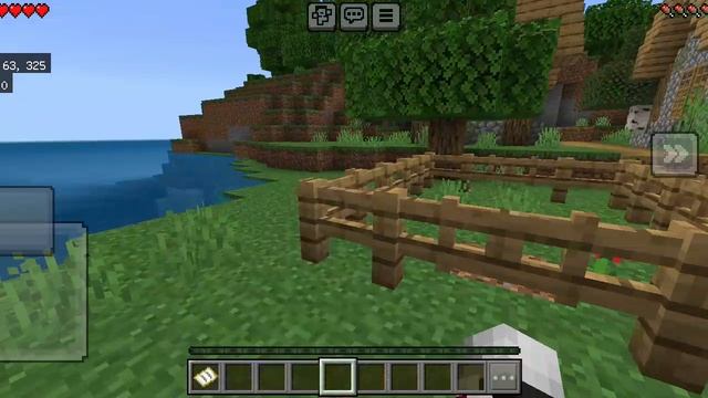 Майнкрфт, но в новой деревне.