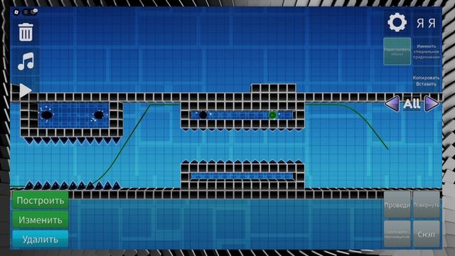 Строю ОФИГЕННЫЙ левел в Poly Dash! — сделано в Clipchamp