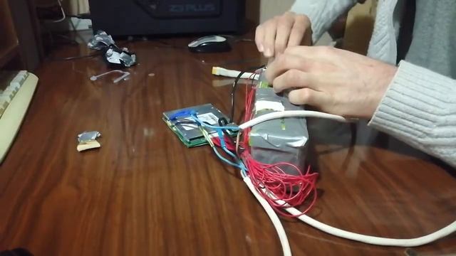 Решение проблемы просадки напряжения Li-ion батарейка (Электро-велосипед)