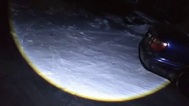 Работа налобного фонаря с маркетплейса