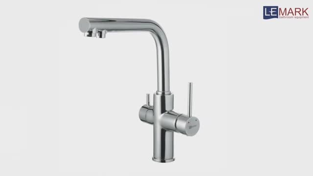 Смеситель Lemark Comfort LM3060C для кухни с подключением к фильтру с питьевой водой