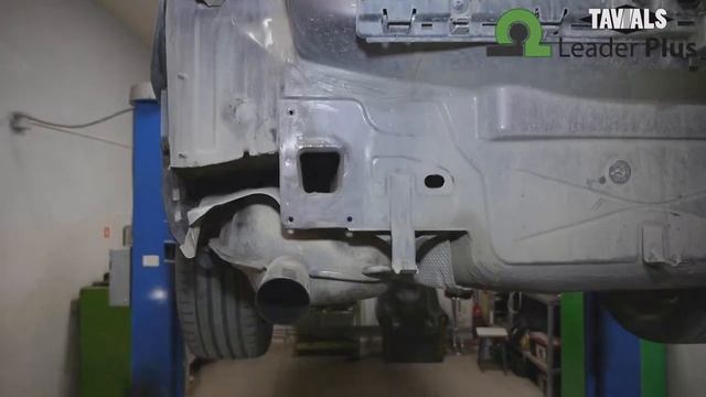 Установка фаркопа Leader V123-A. VOLKSWAGEN TIGUAN (внедорожник)