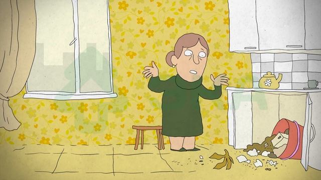 Ролик с бабушкой (водяной знак)