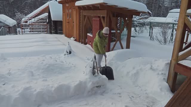 Зима/ЗАВАЛИЛО СНЕГОМ и мы на Дачу/КАРТИНЫ АЛЕНУШКИ.18.12.24г