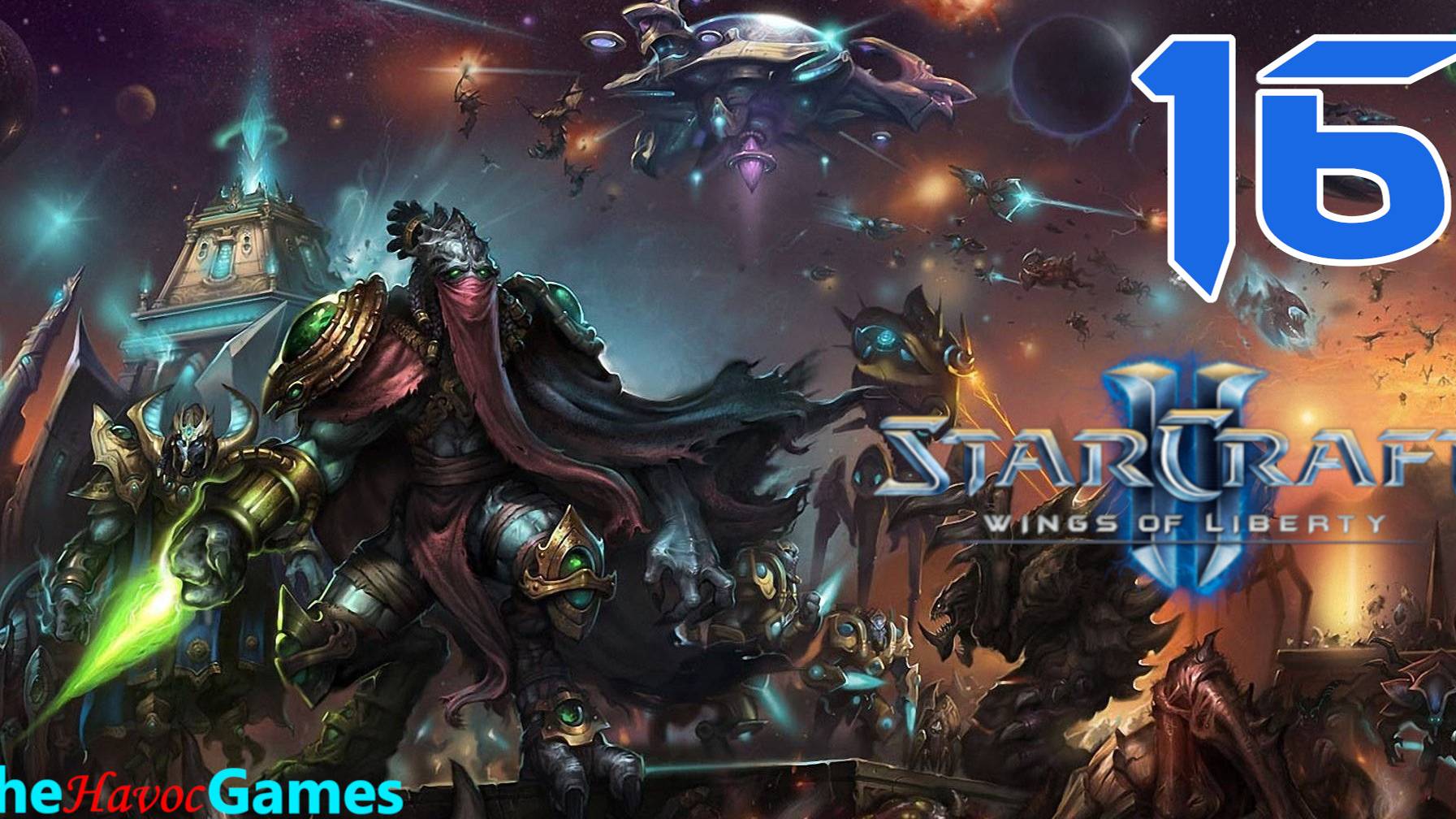 Best Games: Прохождение StarCraft 2: Wings of Liberty - Задание 16 (В кромешной тьме) [Ветеран]