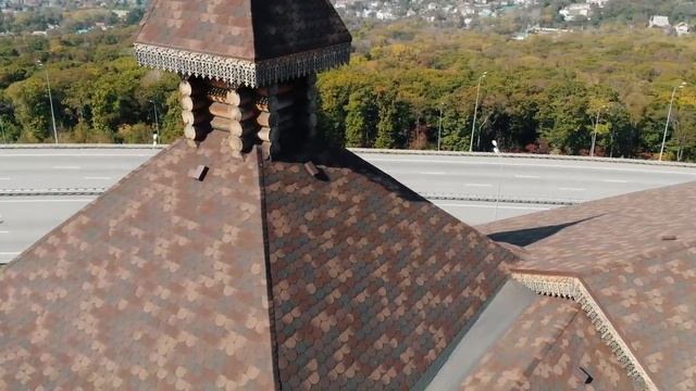 Готовый объект. Черепица Традишнл Береста. г.Владивосток