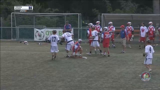 ЛАКРОСС ЧЕ 2016 Швеция - Россия EC16 Sweden vs Russia 2nd Half