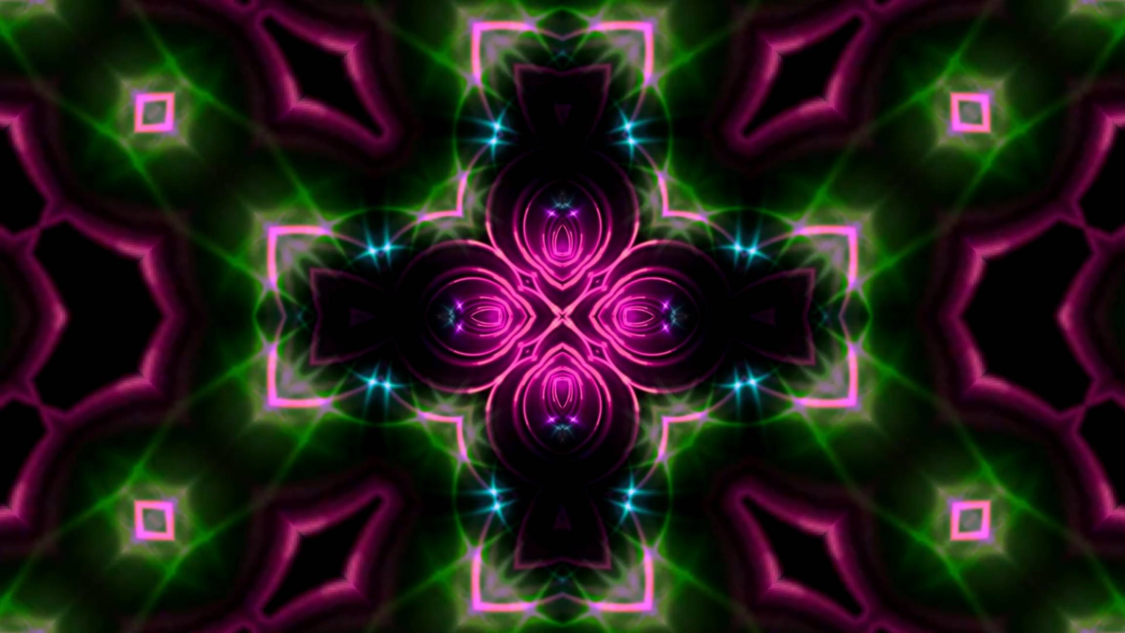 Футажи! Видеофон-футаж С Новым Годом! Огни Новогодней дискотеки 8 от Киностудии МКТ!