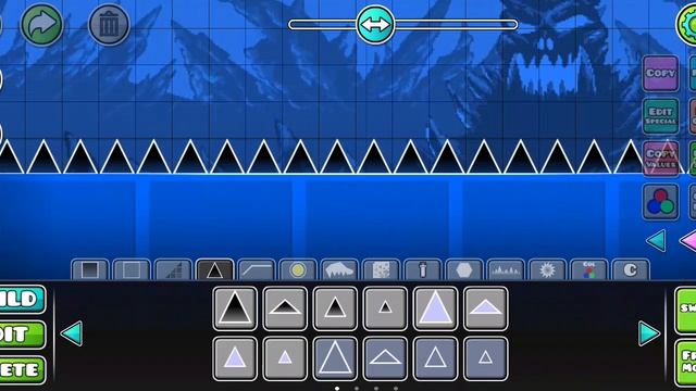 Geometry Dash, N2. Все мои уровни от 1 до 8.