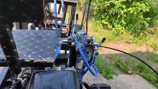 минипогрузчик. Задний кардан смонтировал