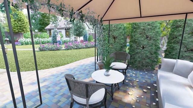 3д Визуализация ландшафтного проекта