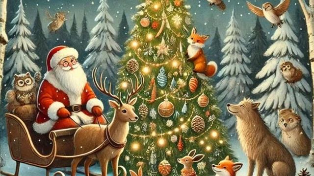 Аудиосказка.НОВЫЙ ГОД В ЛЕСУ