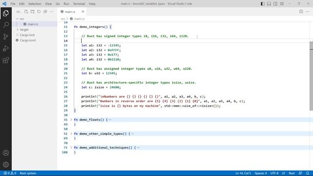 2.002. 2.1 Integer types